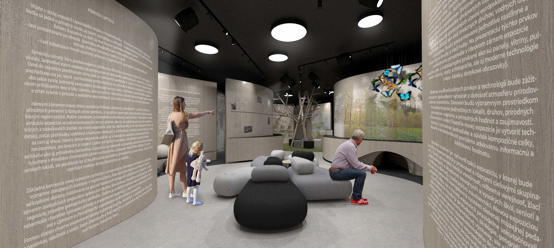 Výsledky súťaže: Architektonicko - výtvarný návrh novej expozície s názvom Príroda Liptova ...