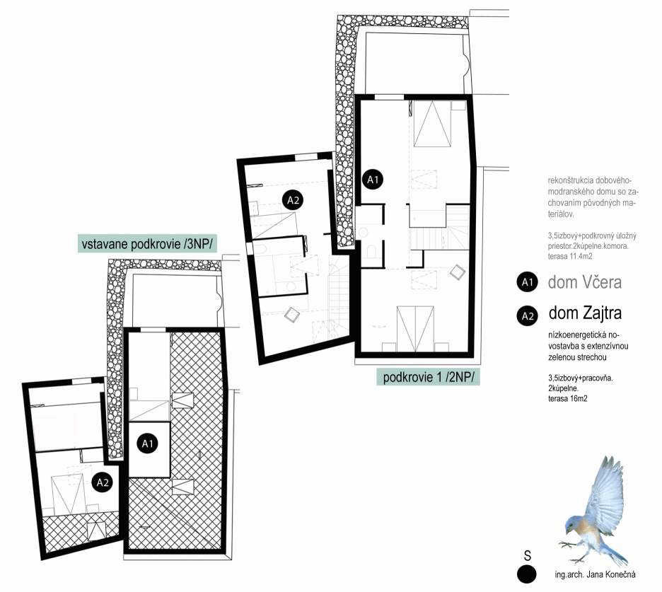 Domy na Hrnčiarskej ulici, Modra | Archinfo.sk
