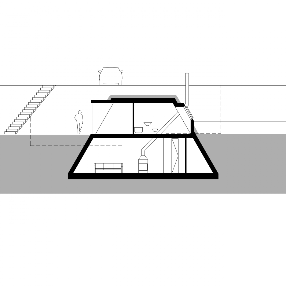 Dom vo svahu, Pernek | Archinfo.sk