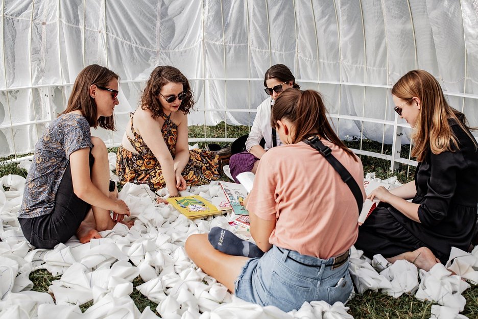 Pop-up pavilón Urban Veil | Archinfo.sk