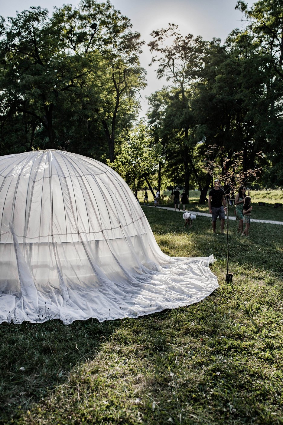 Pop-up pavilón Urban Veil | Archinfo.sk
