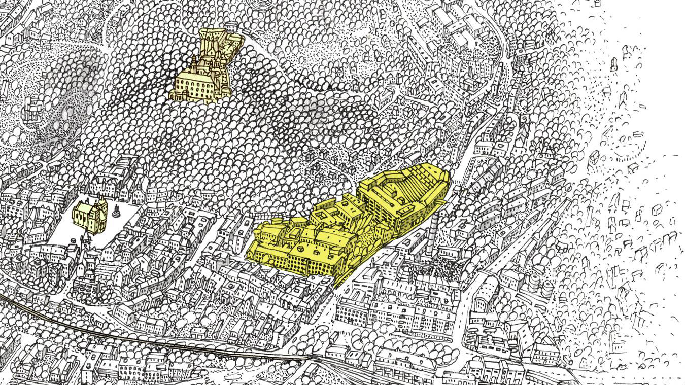 NOVÁ TEPNA - VRSTEVNATÉ CENTRUM NÁCHODU | Archinfo.sk