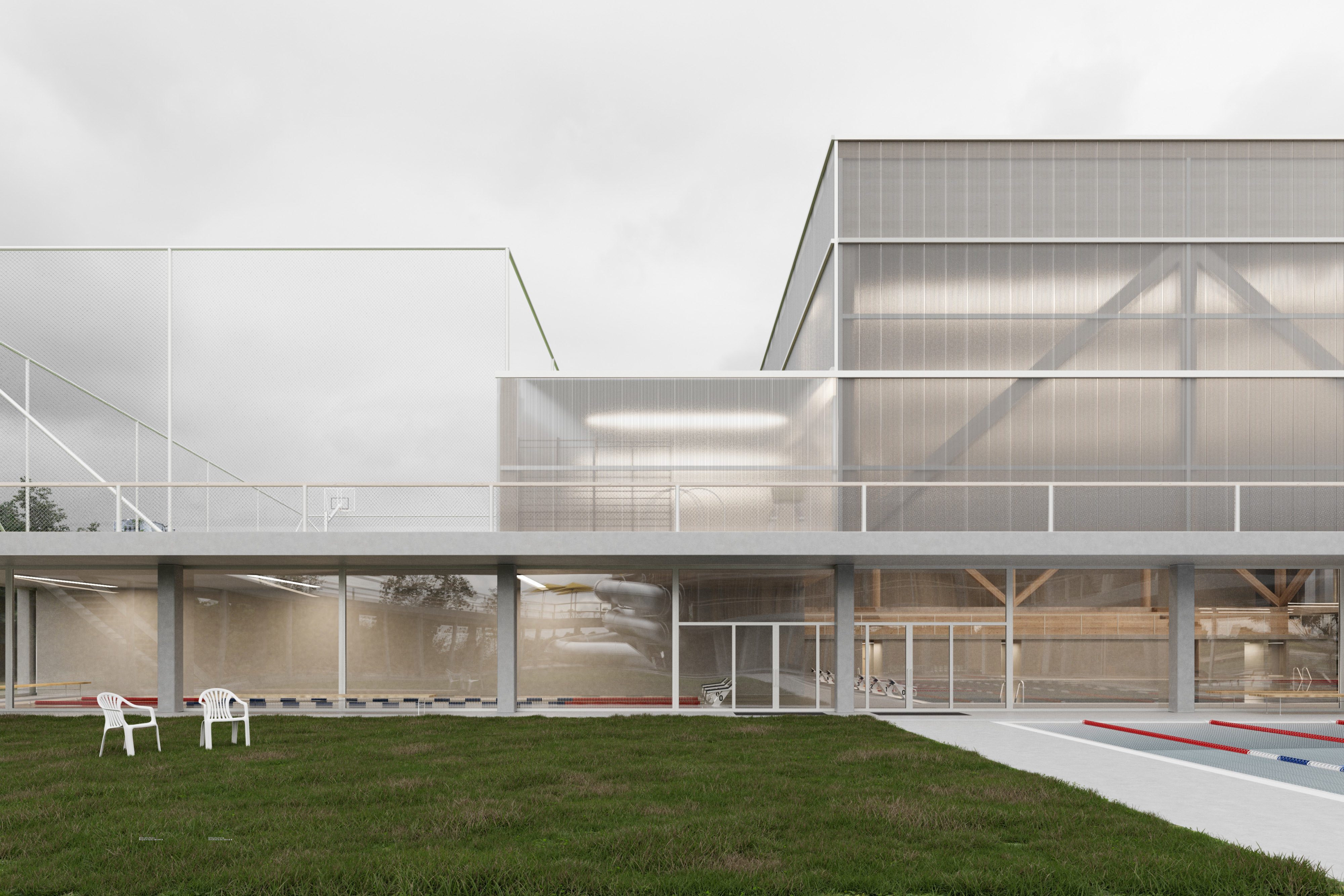Plavecký bazén Borská pole, Plzeň - výsledky súťaže | Archinfo.sk