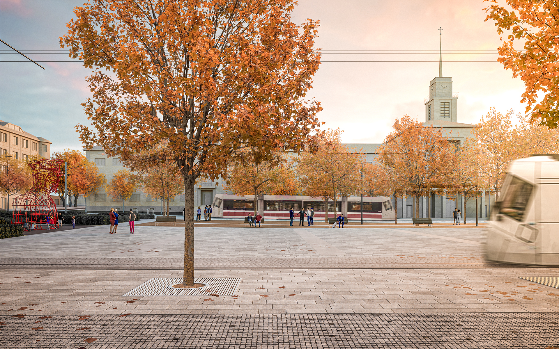Dostavba a úprava náměstí Míru (Brno) | Archinfo.sk
