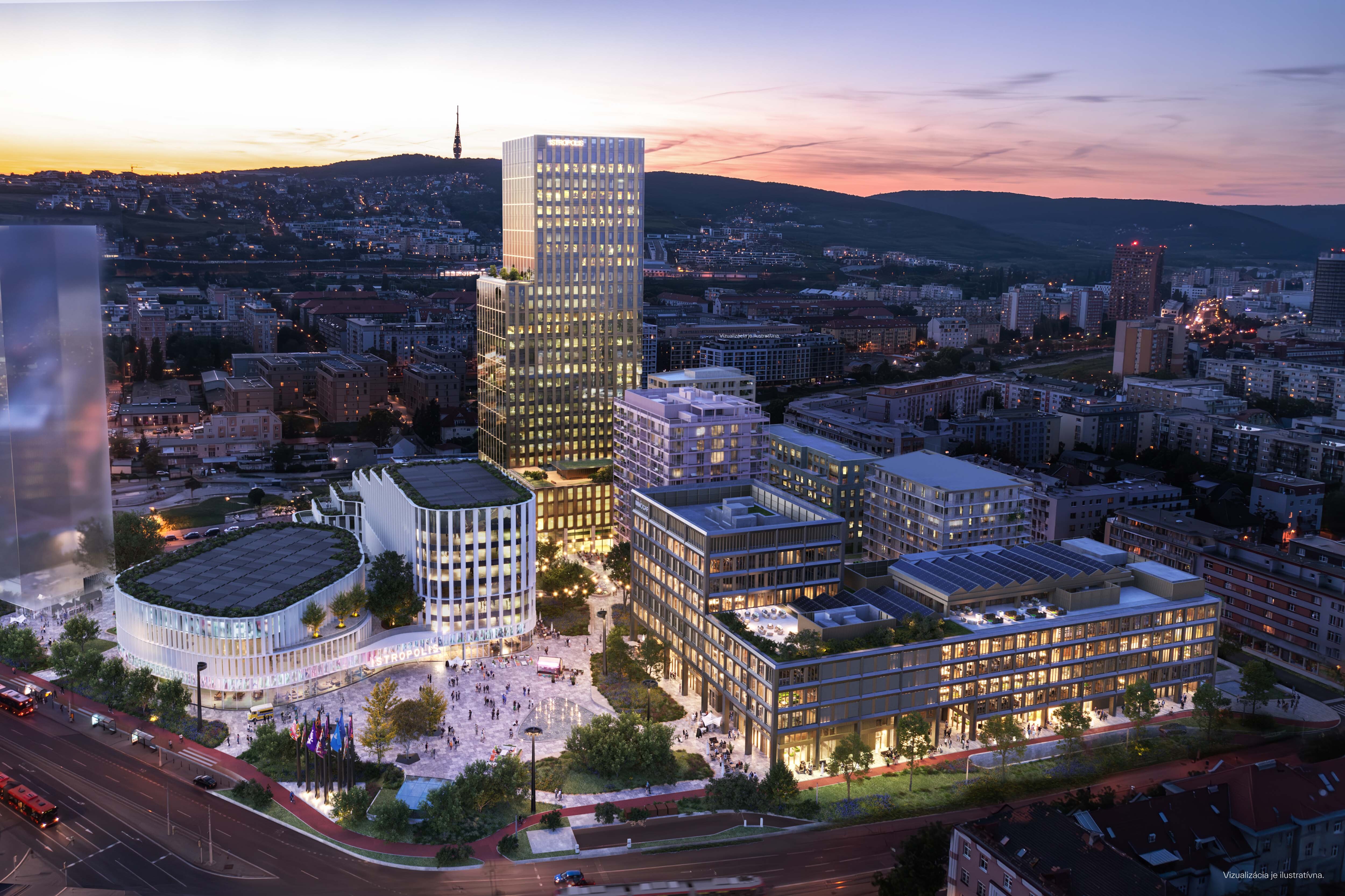 Nový Istropolis - predstavenie aktuálnej podoby projektu | Archinfo.sk