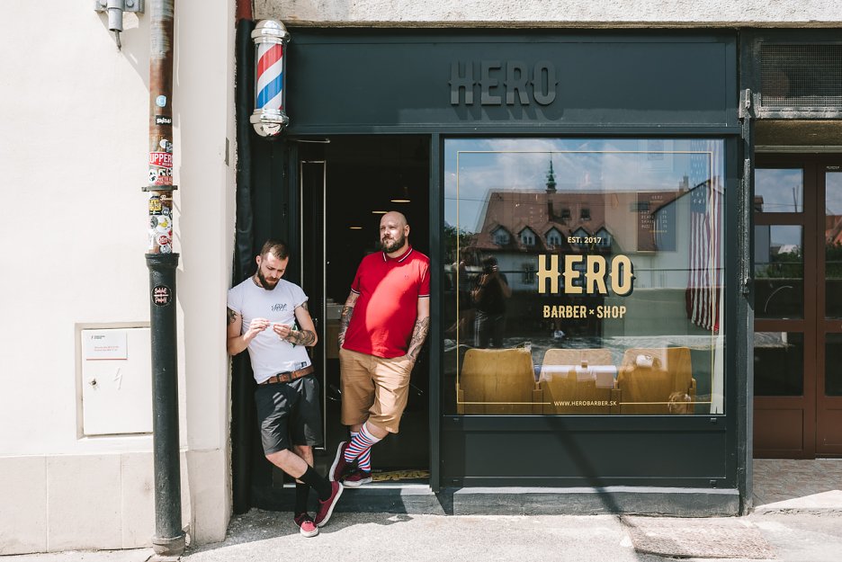 HERO barbershop | Archinfo.sk