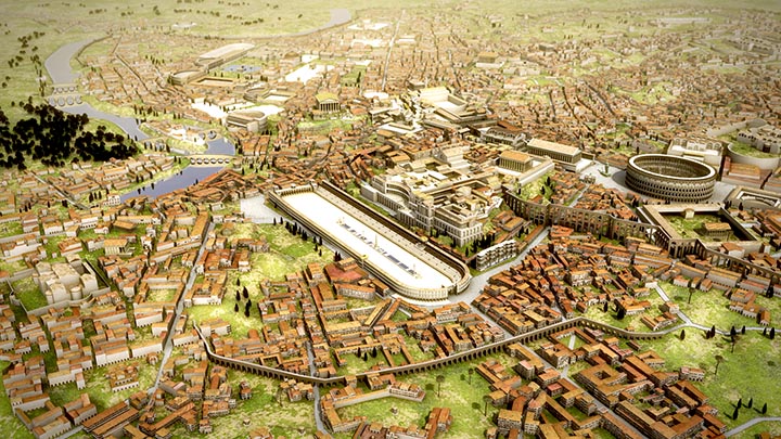 Vituálna prechádzka po antickom Ríme | Archinfo.sk