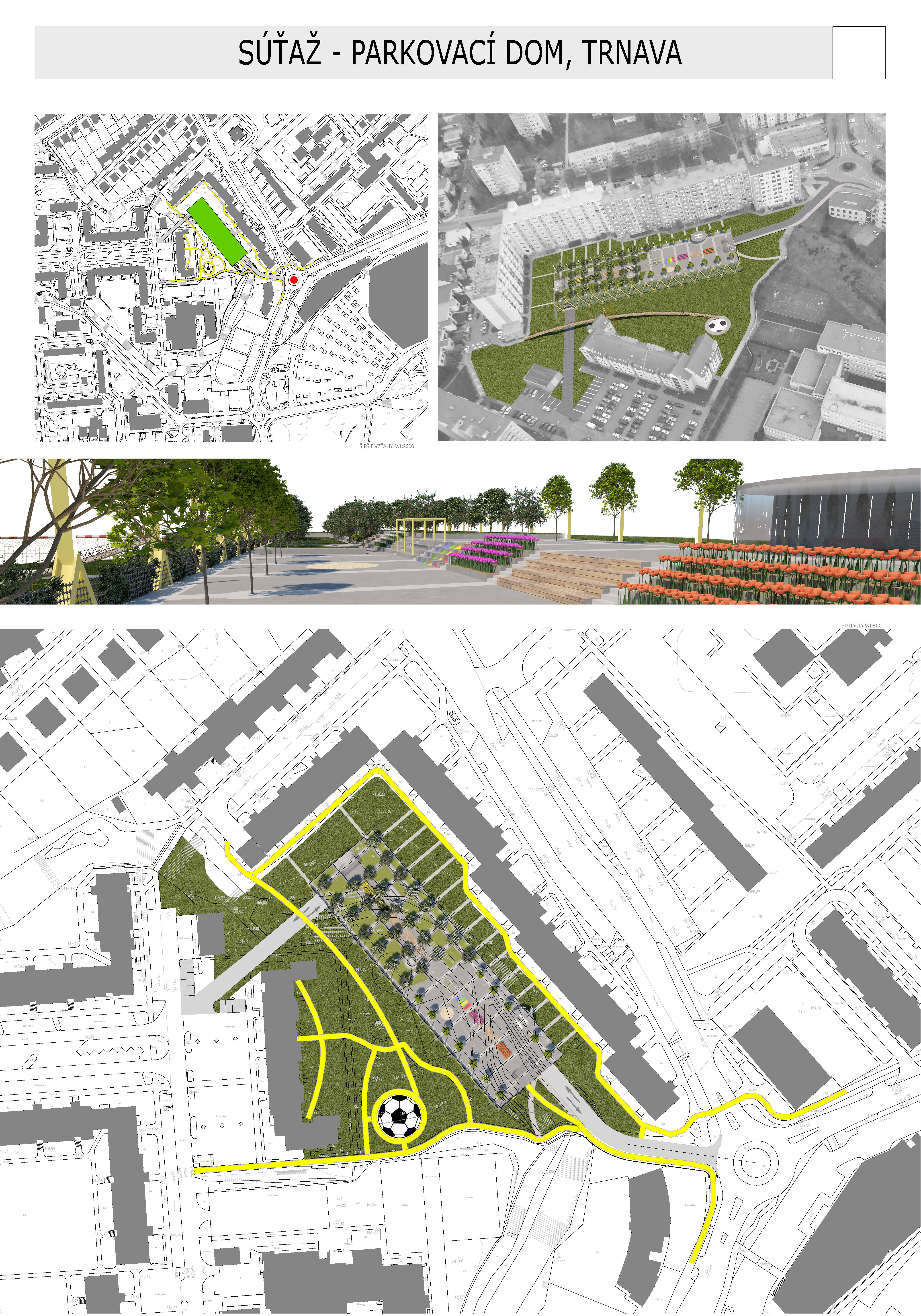 Parkovací dom v Trnave – výsledky súťaže | Archinfo.sk